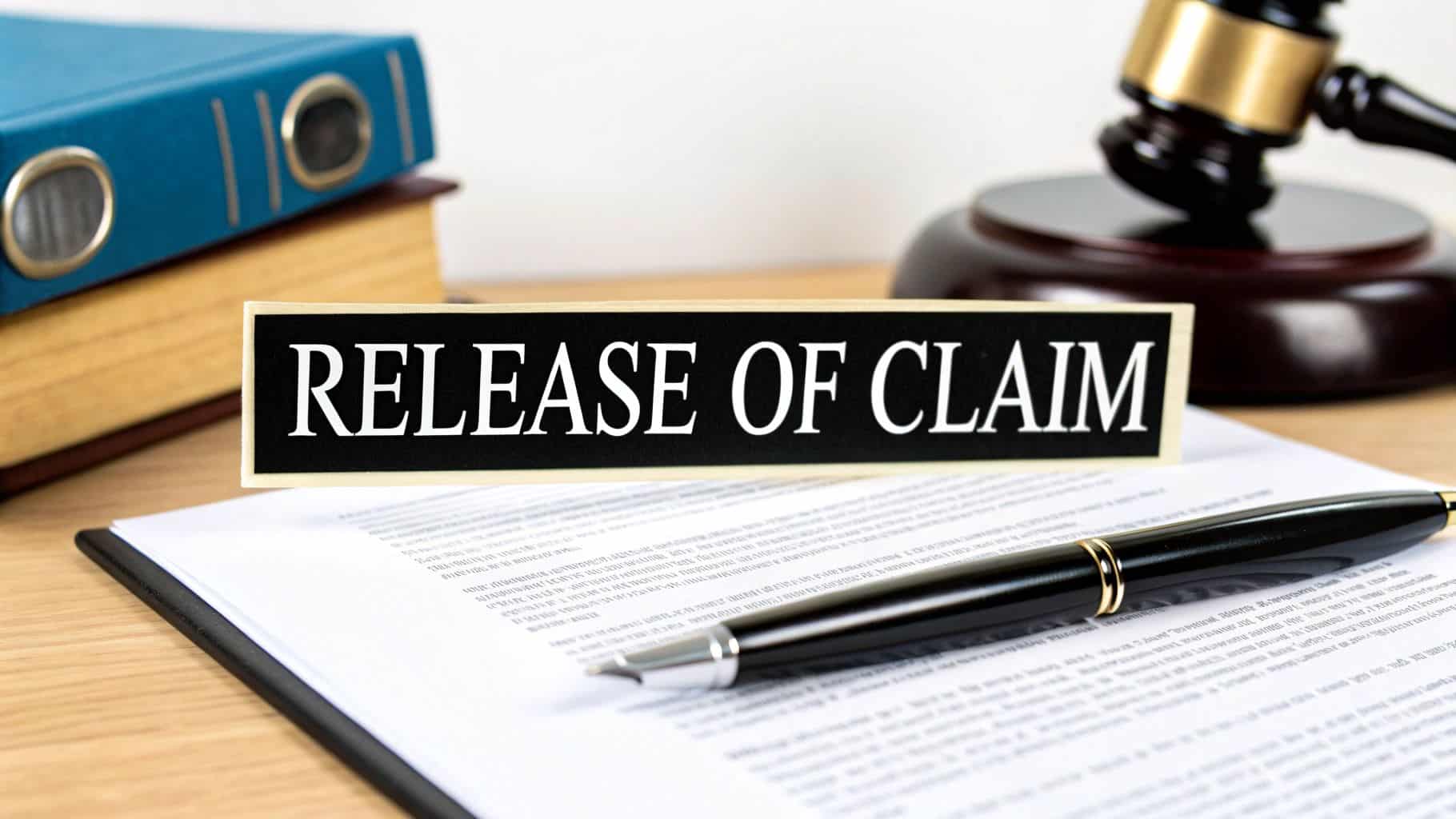 What Is A Release Of Claim And Should You Sign One? | Top Atlanta ...